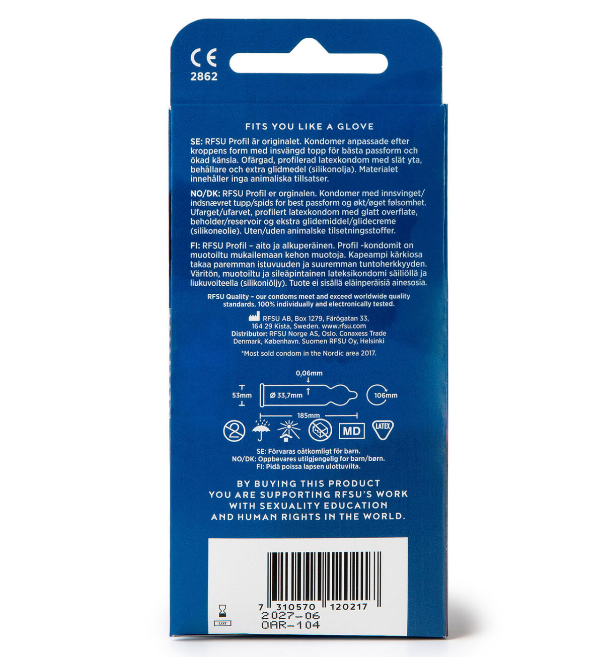 RFSU Profil condom 30 st